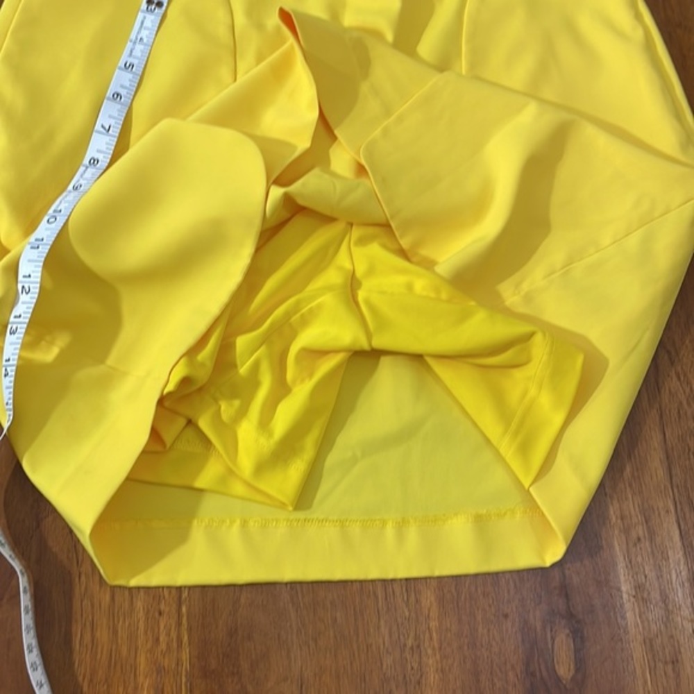 Ep Pro Bright Yellow Golf Skort - Gem